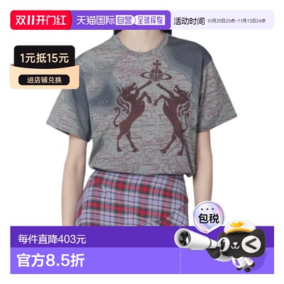 Vivienne Westwood 短袖T恤 3G01004RJ001M 【付后1h可退】