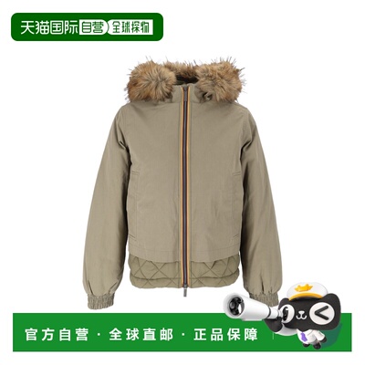 欧洲直邮K-WAY 女士羽绒服 K8137RWDB8 AW2026 绿【付后1h可退】