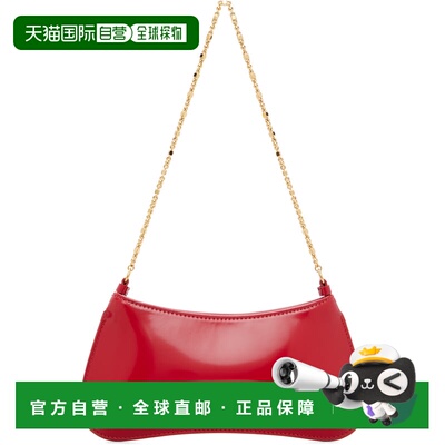1h可退 香港直邮Jacquemus 女士 红色 The small Bisou Chaine 单
