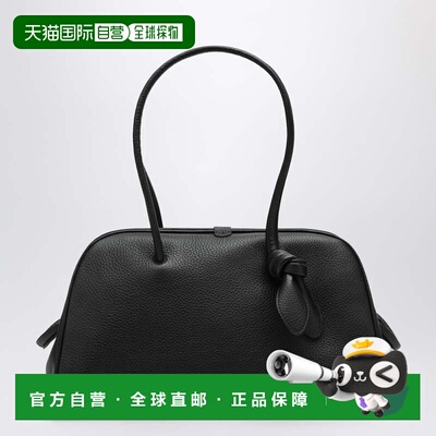 1h可退 香港直邮Jacquemus 女士 Turismo 黑色皮革包包 BAU00417A