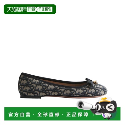 Dior 圆头平底芭蕾舞鞋 KCF200OLF一脚蹬
