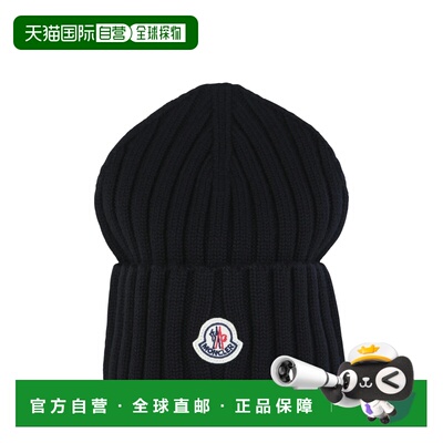 香港直邮MONCLER 女士帽子 L20933B00036A9327999 CO 黑色 Thick