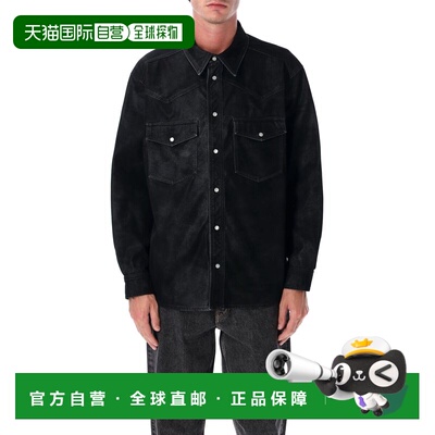 香港直邮MARANT 男士衬衫 25ACH0252HAC3B01H01BK AW2025