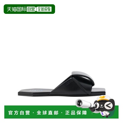 香港直邮LOEWE 女士拖鞋 L815465XBD1100 AW2026 黑色 Origami 拖