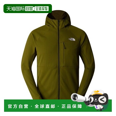 自营欧洲直邮THE NORTH FACE北面 FUTUREFLEECE男士再生聚酯连帽