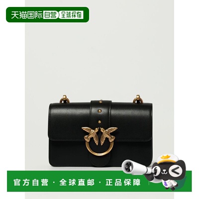 1h可退 欧洲直邮PINKO 女士单肩包 105856A0F1Z99Q SS2026 黑色 L