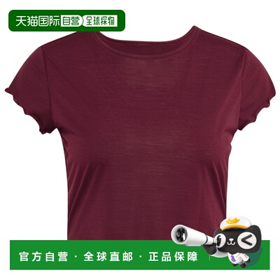 欧洲直邮ADIDAS 女士T恤 9167582MAROON CO 红色 【付后1h可退】