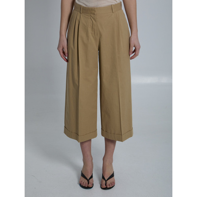 香港直邮The Row 女士 Row 裤子 10865W507 yellow黄色 舒适时尚