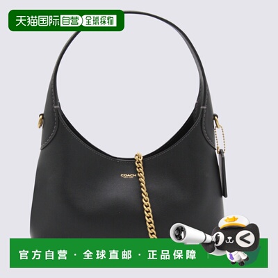 1h可退 香港直邮COACH 女士手提包 CW614B4BK CO 黑色 BROOKLYN 2