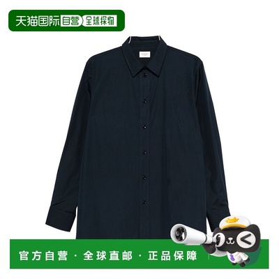 1h可退 香港直邮Saint Laurent 圣罗兰 男士 Cassandre 紐扣襯衫