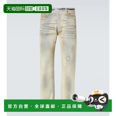 1h可退 香港直邮Acne Studios 艾克妮 男士 中腰直筒牛仔裤 00085