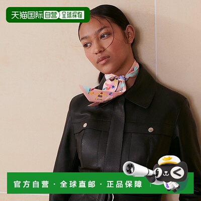 自营1h可退 欧洲直邮Hermes爱马仕 Twilly女士粉色/蓝色自由姿态