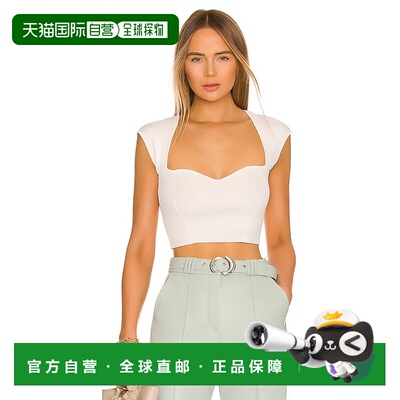 香港直邮Simkhai 女士 Abia T恤 SI2014K WHITE 【付后1h可退】
