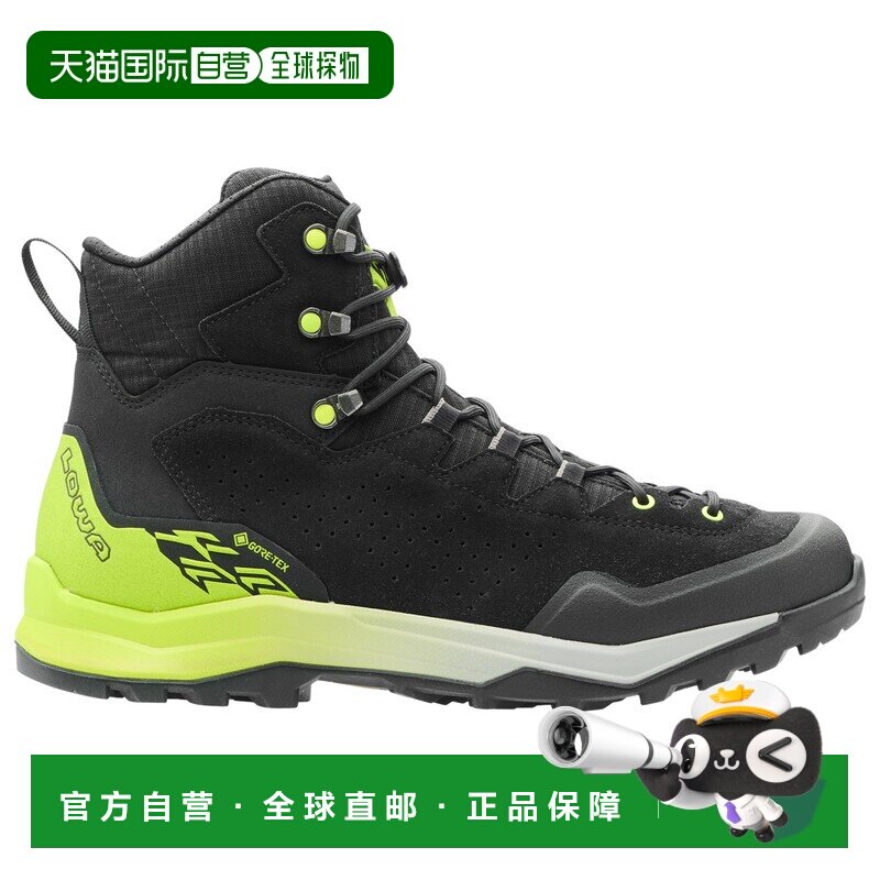 1h可退 欧洲直邮LOWA 男士户外登山鞋 0191355BLACKLIME CO 黑色