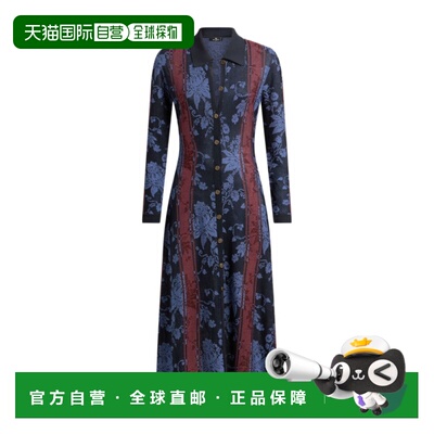 1h可退 香港直邮ETRO 女士连衣裙 WRKA0084AV548S9883 SS2026 花