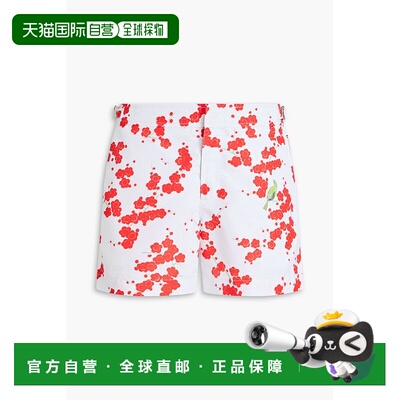 1h可退 香港直邮Orlebar Brown 男士 Setter 印花泳裤 278947RED