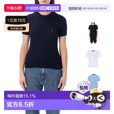 香港直邮RALPH LAUREN/拉夫劳伦 女士/男士 短袖圆领T恤