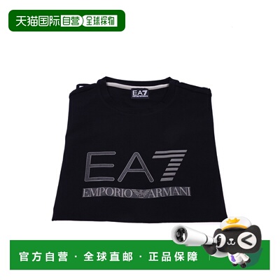 香港直邮EA7 EMPORIO ARMANI 男士短袖T恤 6XPTA5PJ18ZBLACK男装