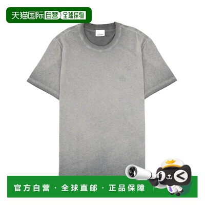 香港直邮MARANT 男士T恤 TS0052HBD1N06H67KI SS2026 灰色