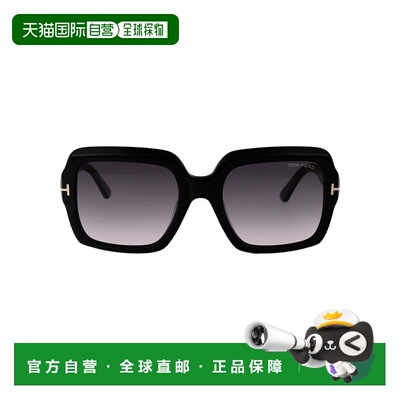 香港直邮TOM FORD 女士眼镜 FT108201B AW2025 黑色 徽标太阳镜