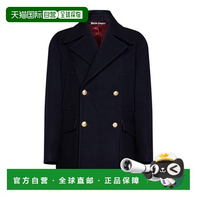香港直邮PALM ANGELS 男士大衣 PMER009F22FAB002【付后1h可退】