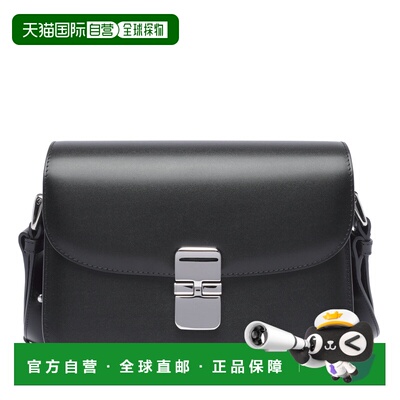 香港直邮A.P.C. 女士单肩包 PXBVNF61413LZZ SS2026 黑色 徽标单