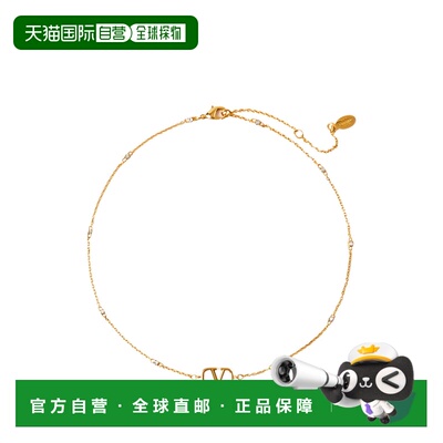 香港直邮VALENTINO 女士项链 ZW2J0T54YCWMH5 AW2026 金色 NECKLA