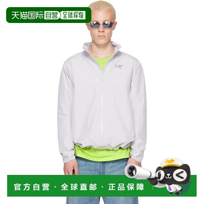 1h可退 香港直邮arc'teryx 始祖鸟 男士 灰色 Solano 夹克 X00000