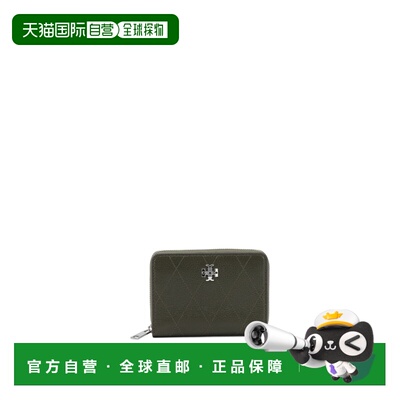 香港直邮TORY BURCH 女士钱包 186098325 AW2026 绿色 Charlie Qu