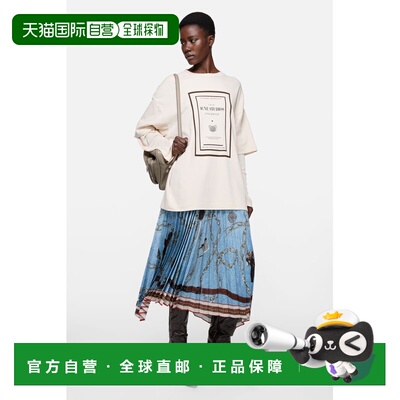 欧洲直邮ACNE STUDIOS(艾克妮) T-shirt graphique à superposit