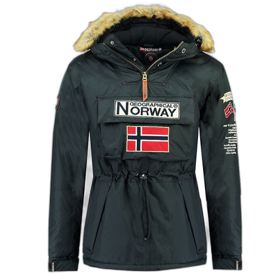 欧洲直邮Geographical Norway  BARMAN BOY 男童装派克大衣连帽外