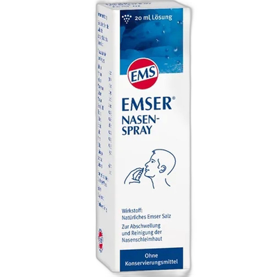 Emser天然海盐鼻腔喷雾20ml过敏性鼻炎鼻痒花粉尘螨儿童2