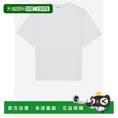 香港直邮SAINT LAURENT 男士T恤 862769Y38AK9538 SS2026
