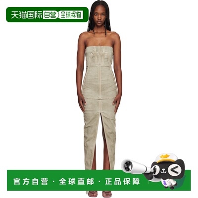 香港直邮rick owens 瑞克 欧文斯 DRKSHDW 女士 灰褐色 Temple Sl