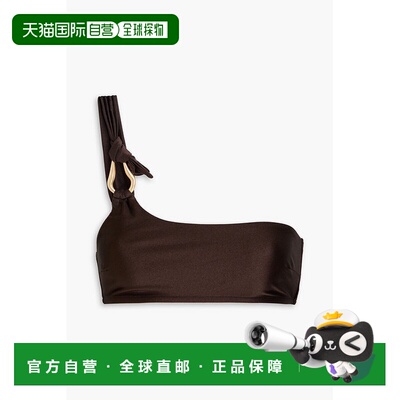 香港直邮ZIMMERMANN 女士 单肩精饰比基尼上装 2901WSS253TOPCHOC