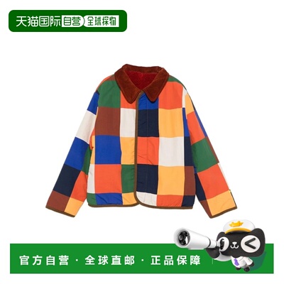 香港直邮bobochoses/COLOR CHECKERS男童运动外套 【付后1h可退】