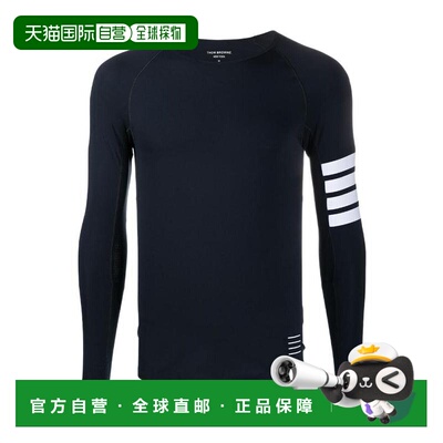 香港直邮THOM BROWNE 男士T恤 MJA001A06770461 AW2支付后1h可退