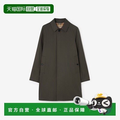 自营欧洲直邮Burberry博柏利 Camden男士棉质热带华达呢中长款大