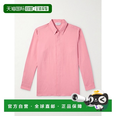 1h可退 Gabriela Hearst 男士 Nicolas 亚麻衬衫 2251147