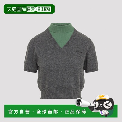 1h可退 香港直邮MIU MIU 女士针织衫 MMR471SOOO6062F0DUP AW2026