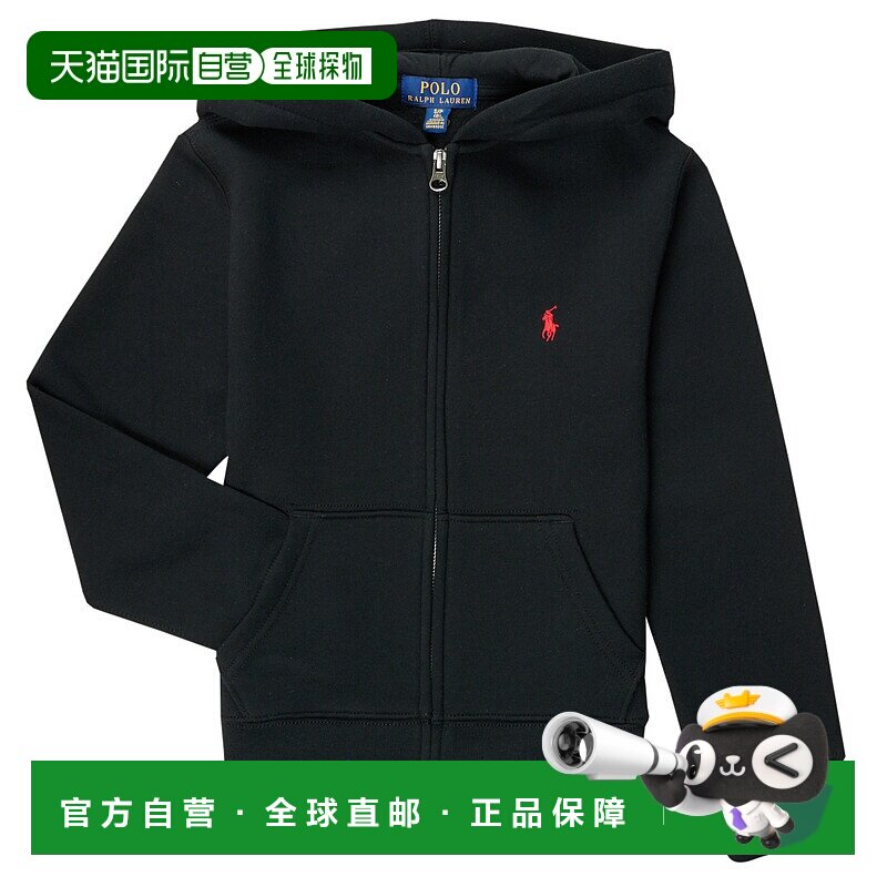 欧洲直邮Polo Ralph Lauren 拉夫劳伦 童款 SINELA 黑色 卫衣帽衫
