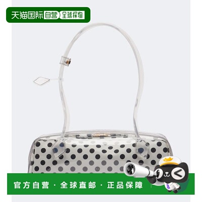 香港直邮alaia 女士 Le Teckel 中号圆点图案肩包【付后1h可退】