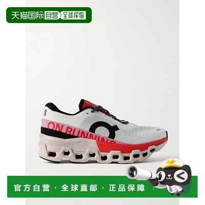 香港直邮On 女士 Cloudmonster 2 橡胶边网纱运动鞋 3WE13193101