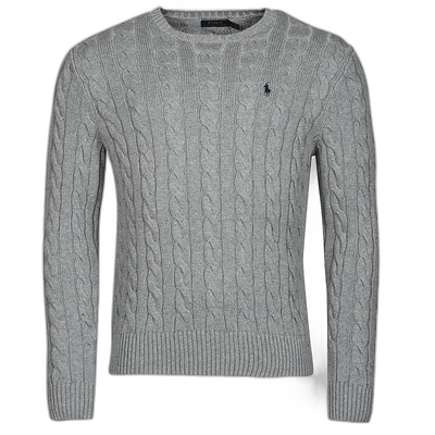 欧洲直邮Polo Ralph Lauren 拉夫劳伦 男士 SERINA 针织套衫 灰色