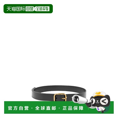 香港直邮LOEWE 女士腰带 E619Z16X171206 SS2025 黑色 Pebble 皮
