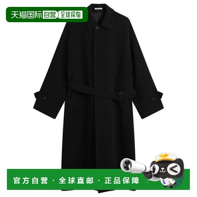 1h可退 香港直邮AURALEE 男士 Auralee Mosser Soutien 衣领大衣