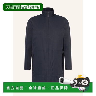 1h可退 欧洲直邮WOOLRICH 男士户外风衣 100170342417000 CO 深蓝