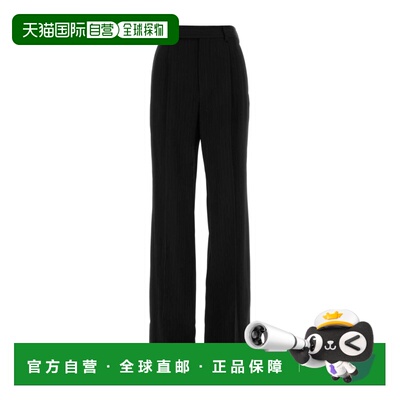 Saint Laurent 腰带袢休闲裤 A007RMY4L31 【付后1h可退】