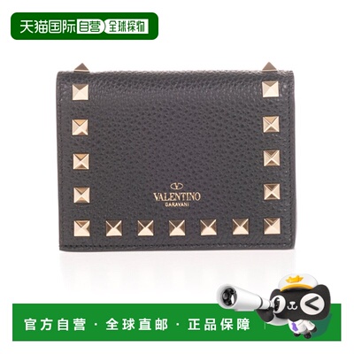 1h可退 香港直邮VALENTINO 女士钱包 UW2P0P39VSH0NO CO 黑色 徽