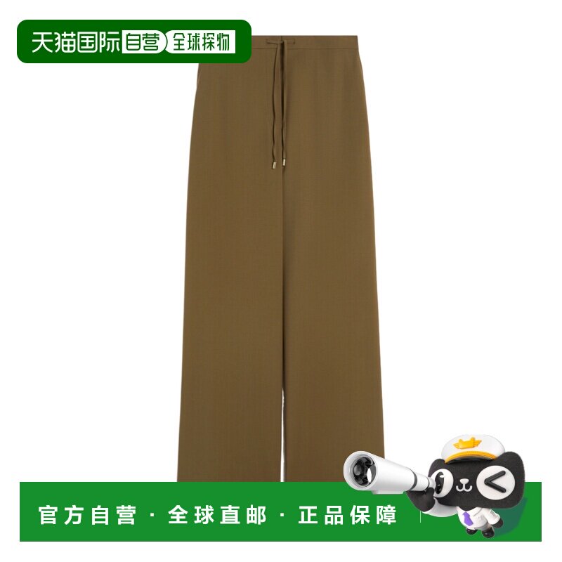 1h可退 香港直邮Max Mara 系带休闲裤 6131096106阔腿裤